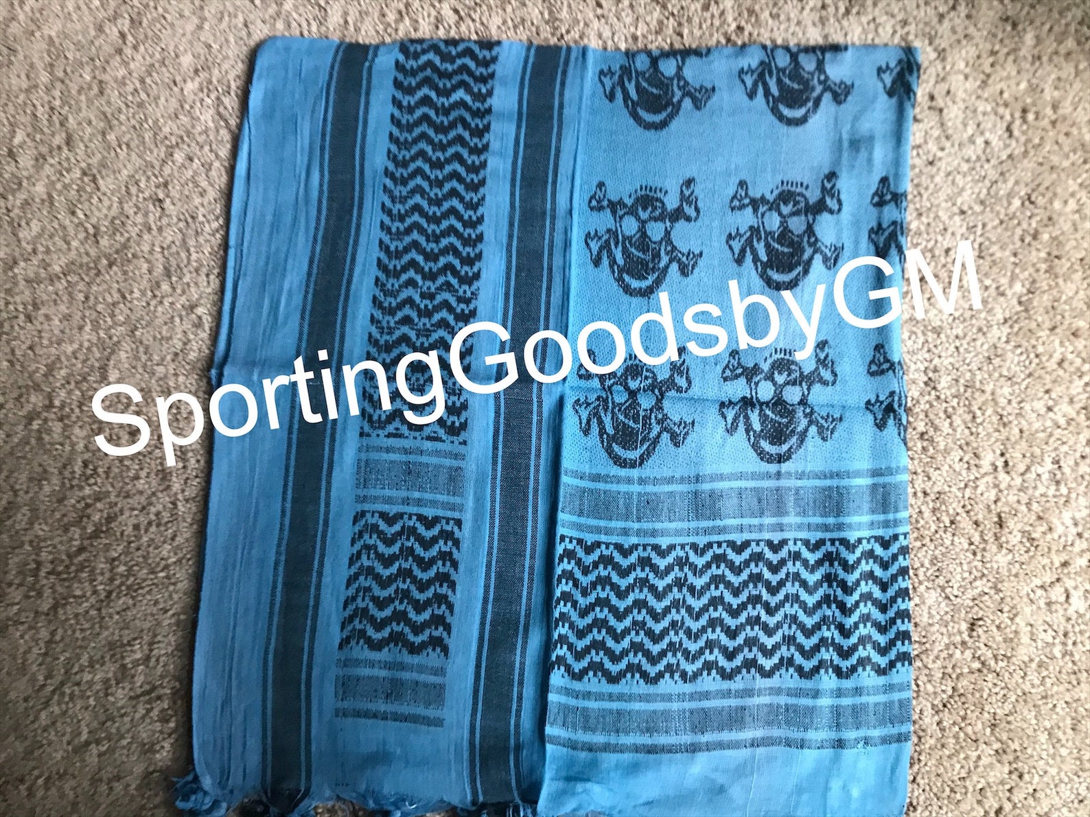 Blue Shemagh Keffiyeh Military Shemagh Military Head Scarf - Etsy