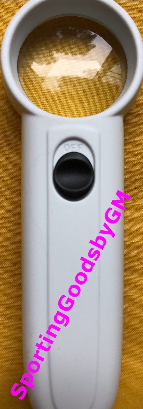 40X Power Handheld Glass Lens LED UV Lighted baterías no | Etsy