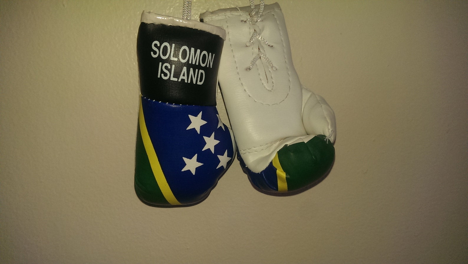 Solomon Island Flag Mini Boxing gloves Novelties Souvenir Show | Etsy