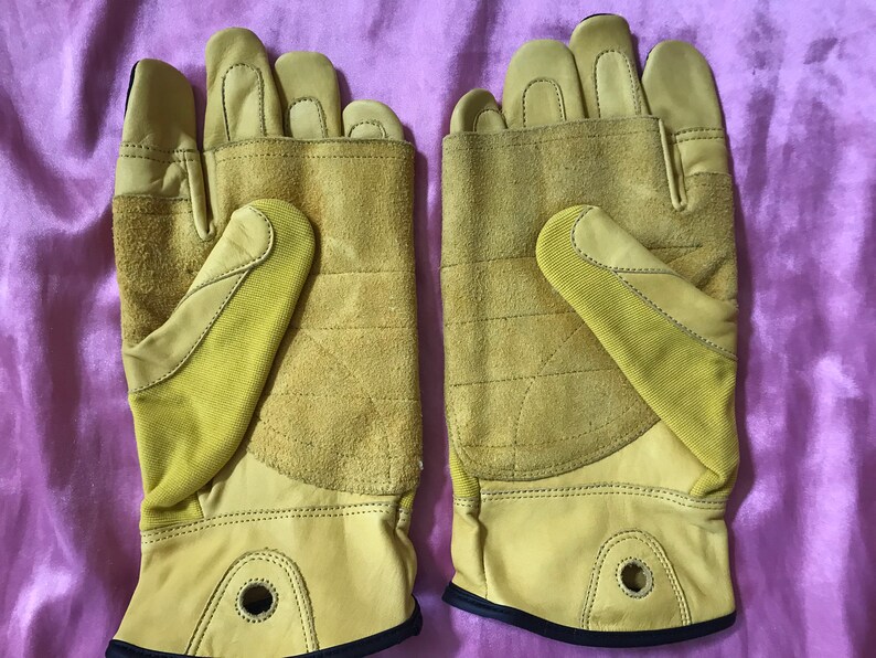 Yellow and Black Fast Rope Gloves Tactical Fast Rope Gloves & | Etsy