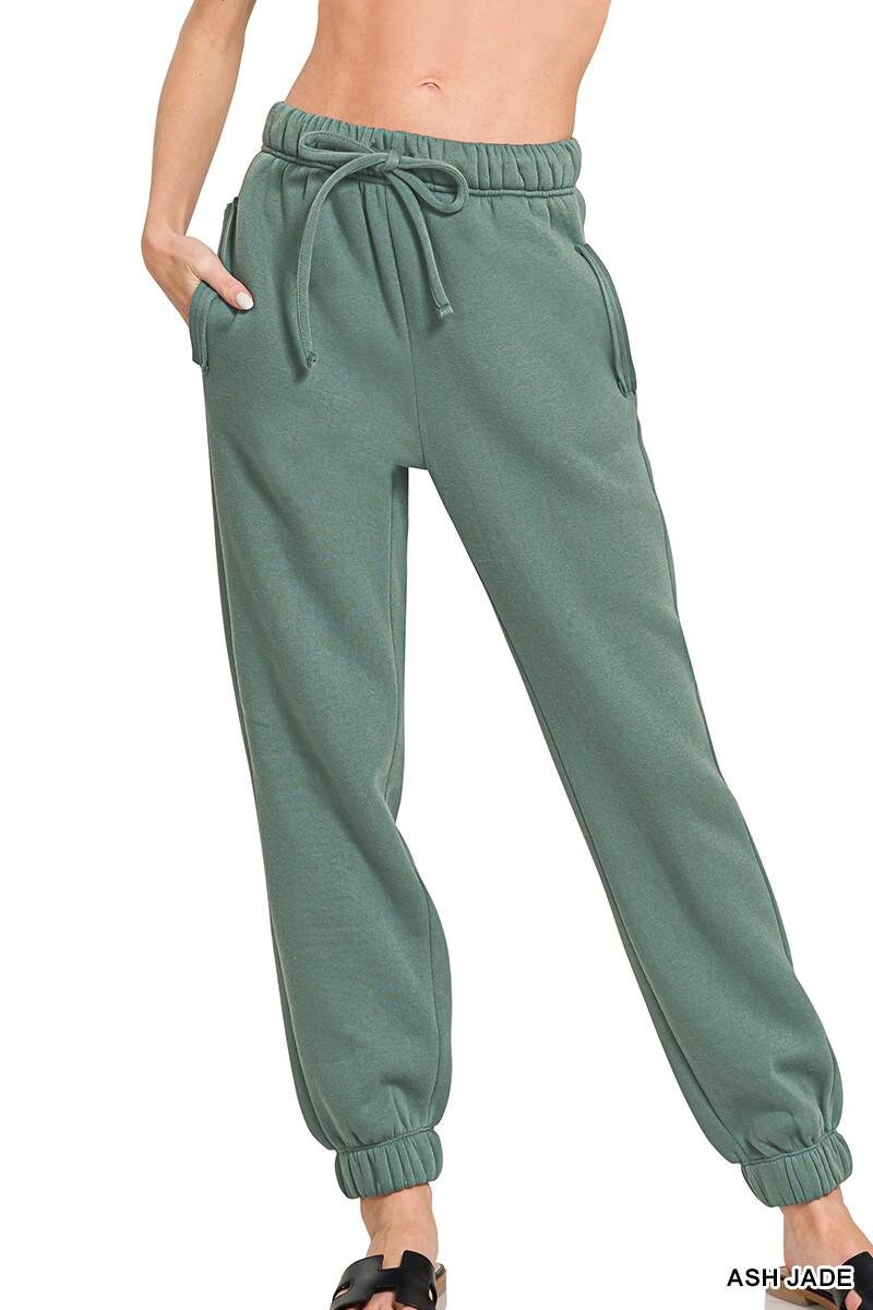 Cozy Loungewear: Fleece Drawstring Soft Stretch Sweatpants With Pockets ...