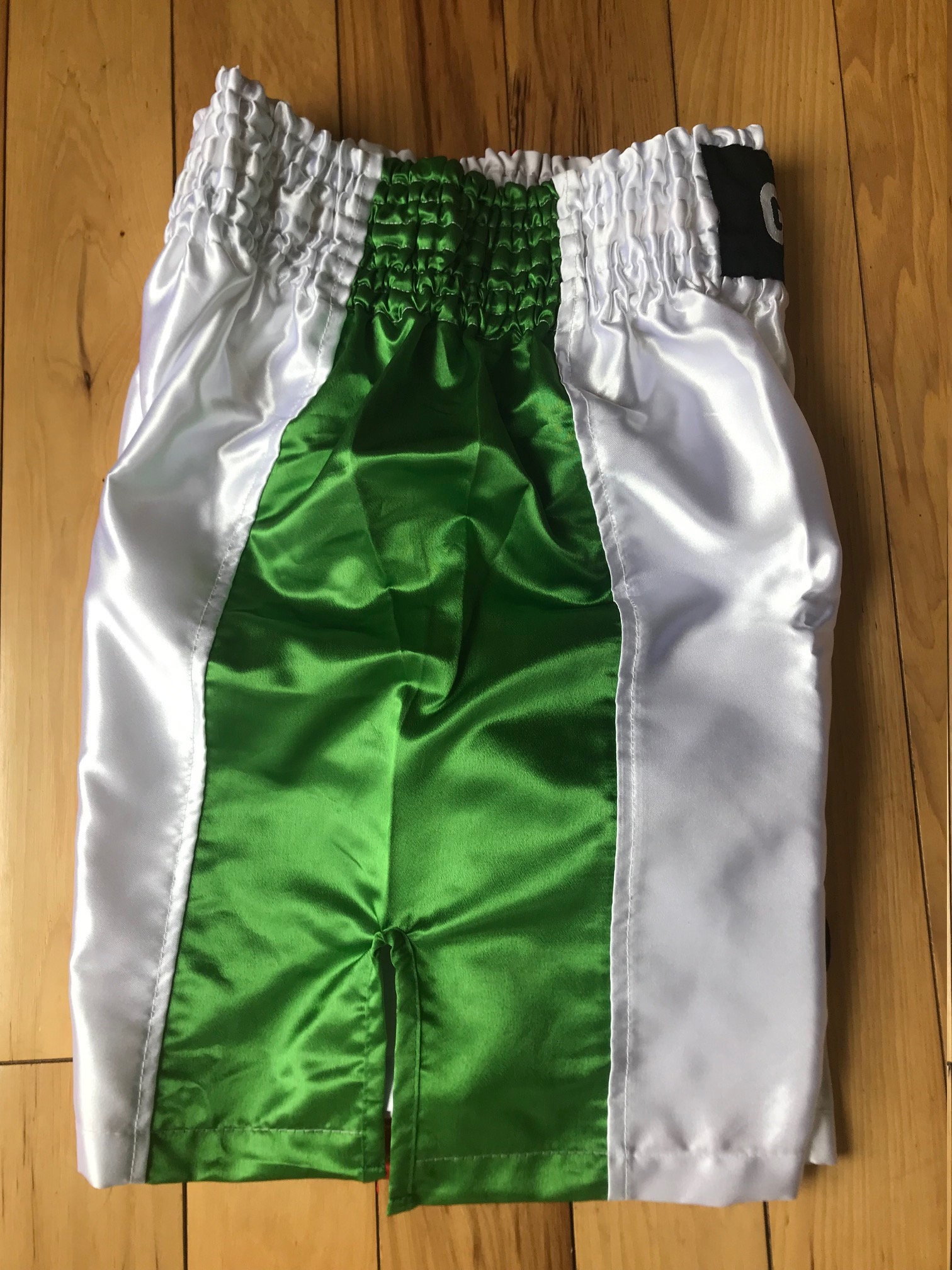 GM MEXICO Flag With Green/white/red Elastic Boxing Short, Boxing ...