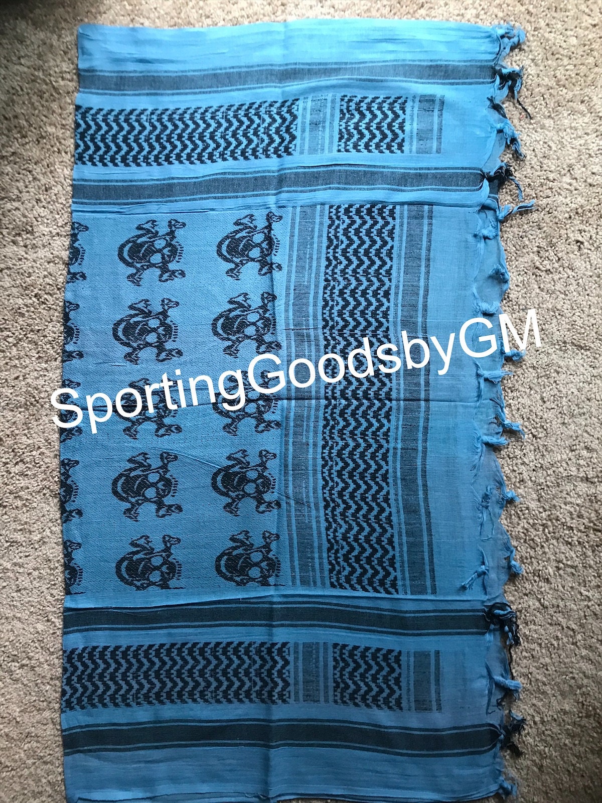 Blue Shemagh Keffiyeh Military Shemagh Military Head Scarf - Etsy