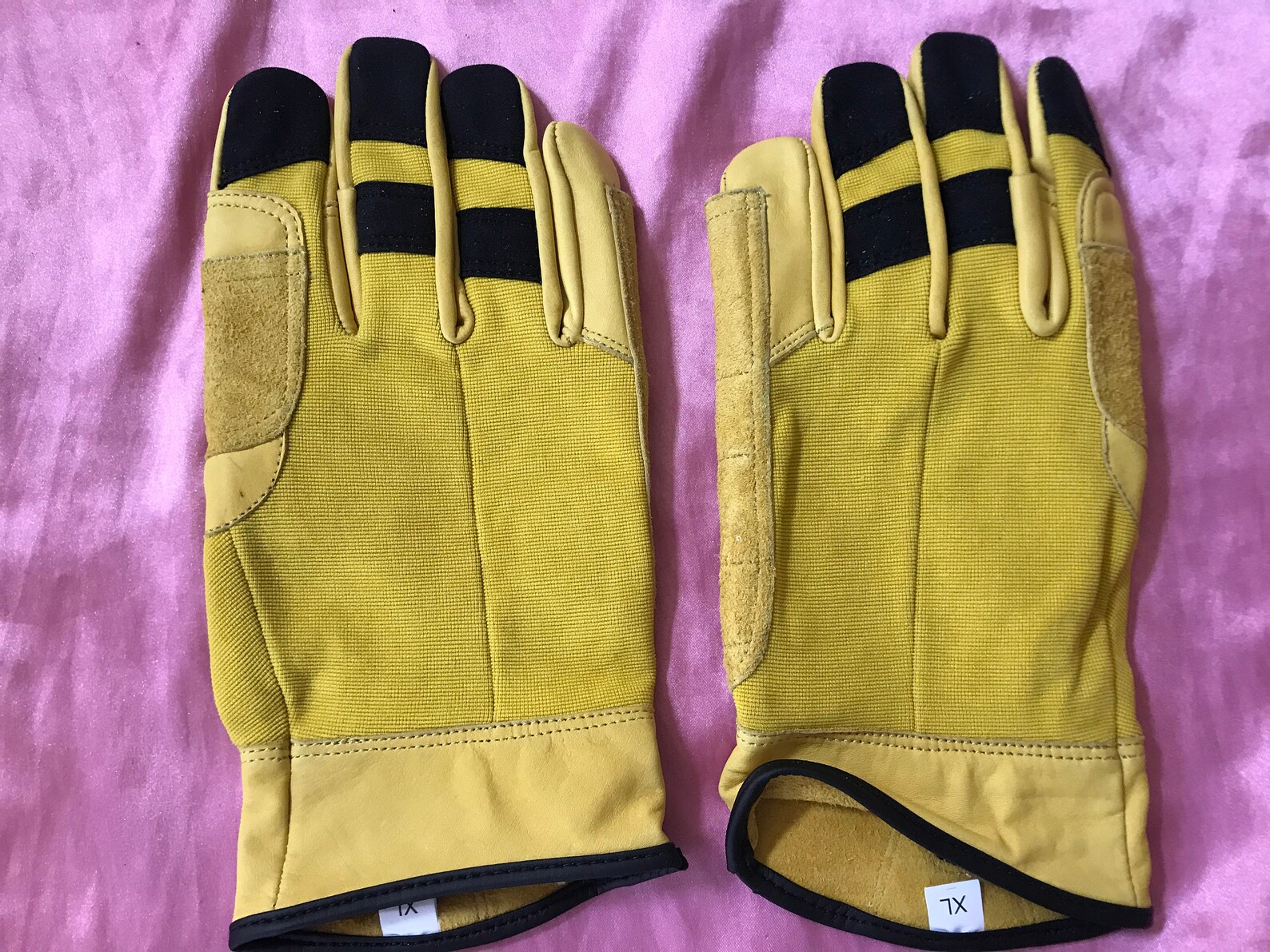 Yellow and Black Fast Rope Gloves Tactical Fast Rope Gloves & Black and ...