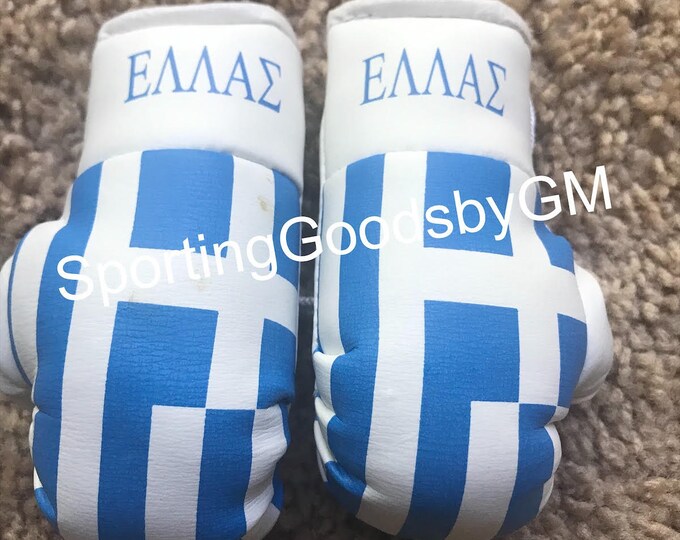 Eaaae/greece Flag Mini Boxing Gloves, Souvenir, Show, Purse, Automobile ...