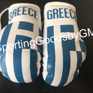 Eaaae/greece Flag Mini Boxing Gloves, Souvenir, Show, Purse, Automobile ...