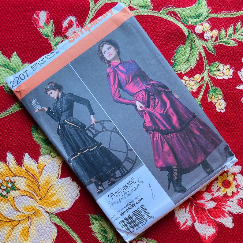 Steampunk Style Sewing Pattern Simplicity #2207 - Etsy