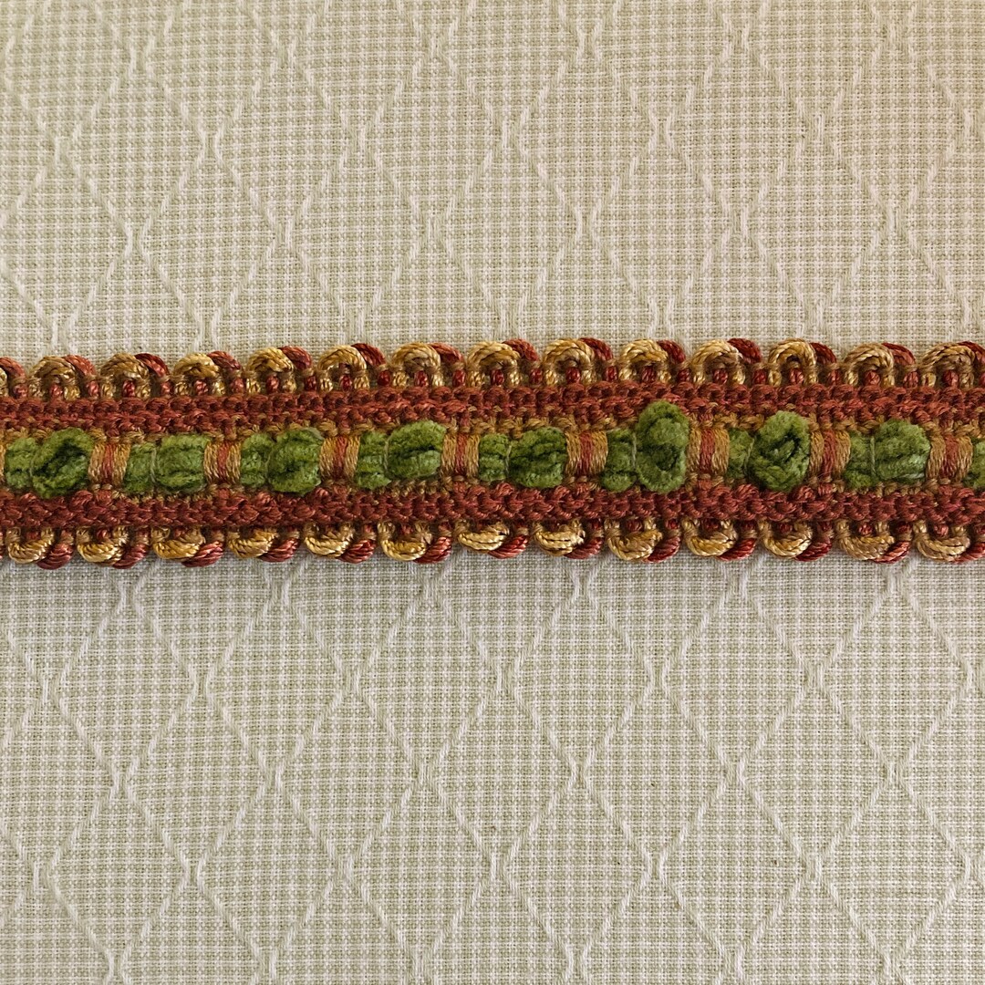 Three Pieces of 1" Wide Braided Trim - Etsy