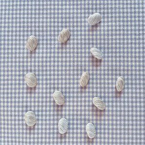 Three Types of White Buttons - Etsy