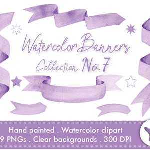 Watercolour Banner Clipart Watercolor Banner Clipart Swash Downloadable ...
