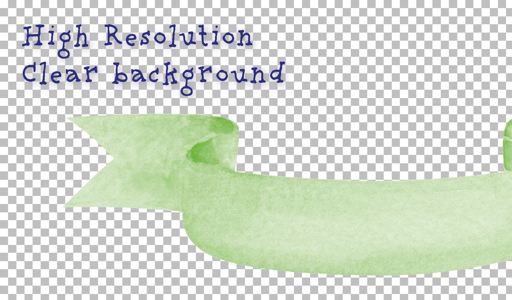 Watercolour Banner Clipart Watercolor Banner Clipart Swash - Etsy