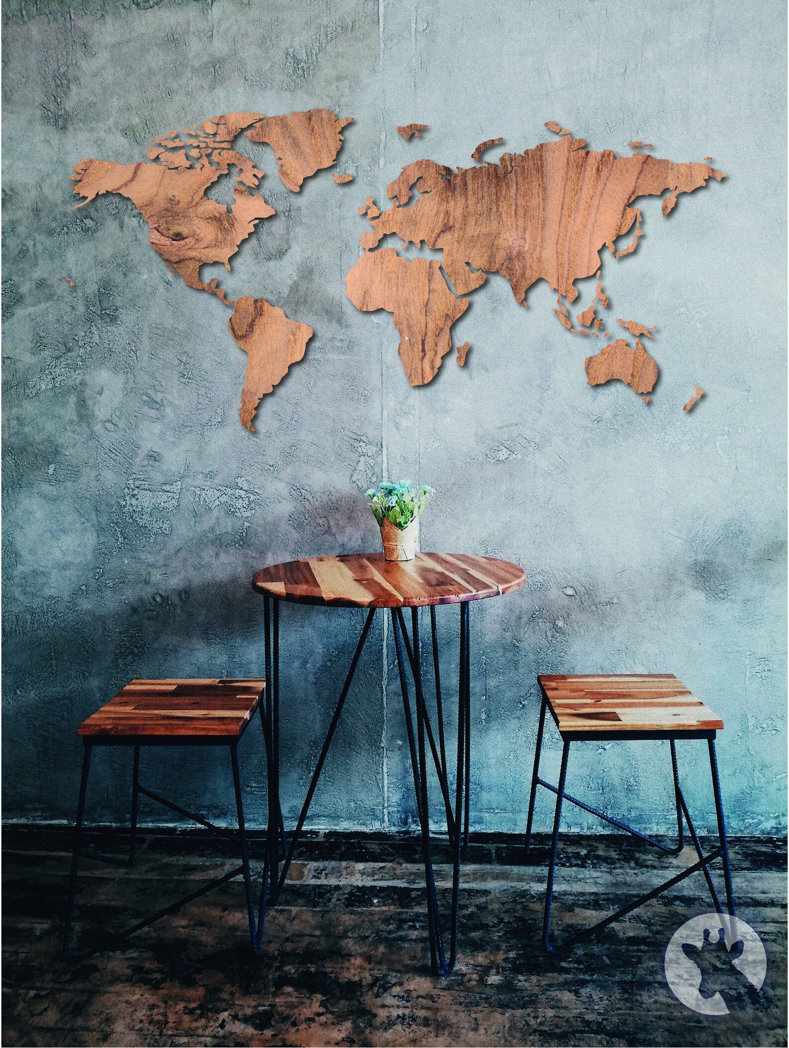 World Map Instant Download Cutting File for Silhouette, Cricut, Laser ...