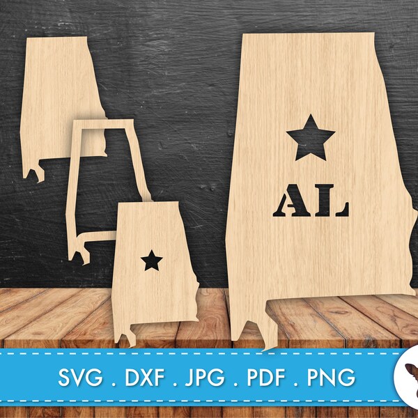 Alabama Monogram - Etsy