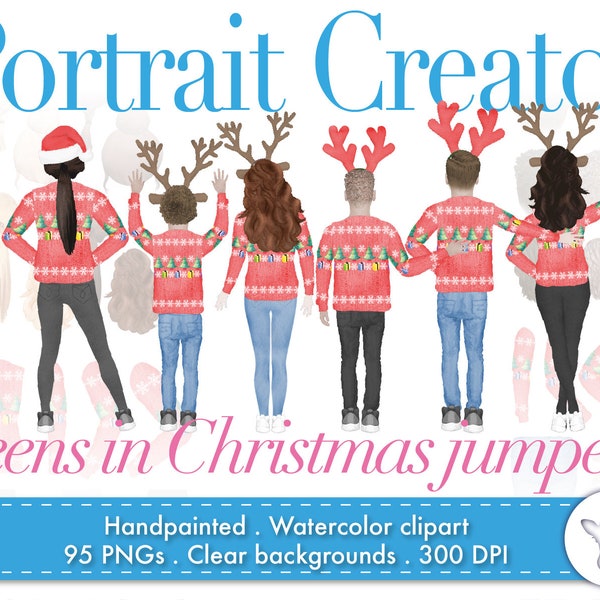 Teens Clipart - Etsy