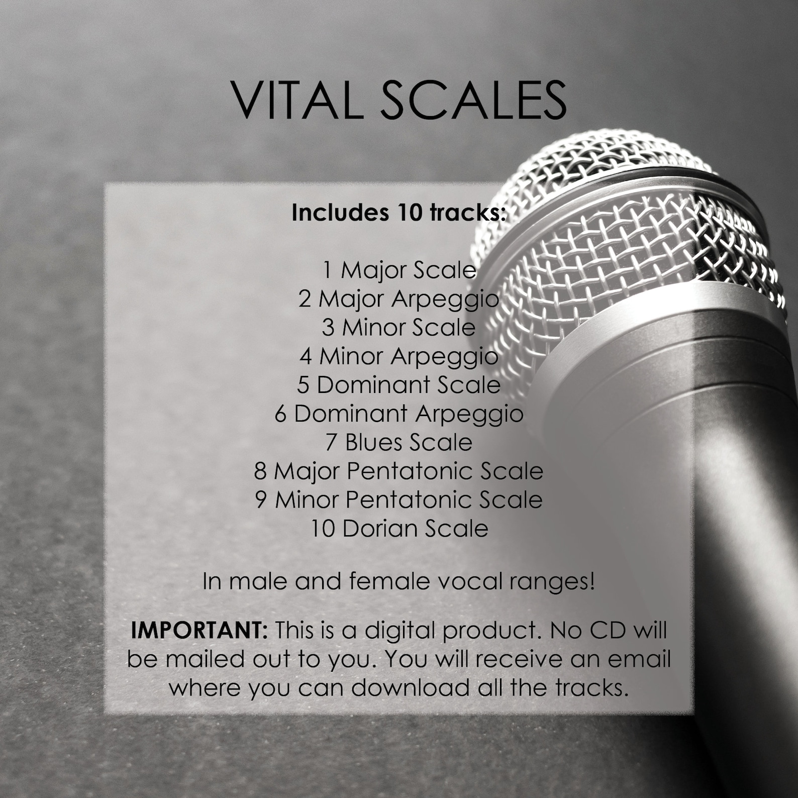 Vital Scales - Learn to Sing the 10 Most Common Scales and Arpeggios in ...