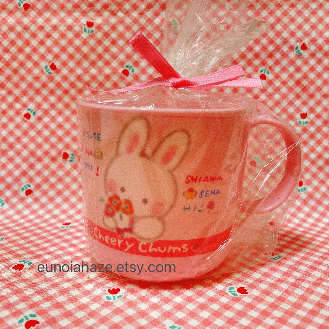 Vintage Cheery Chums Plastic Cup for Kids 80s Unused Sanrio Character ...