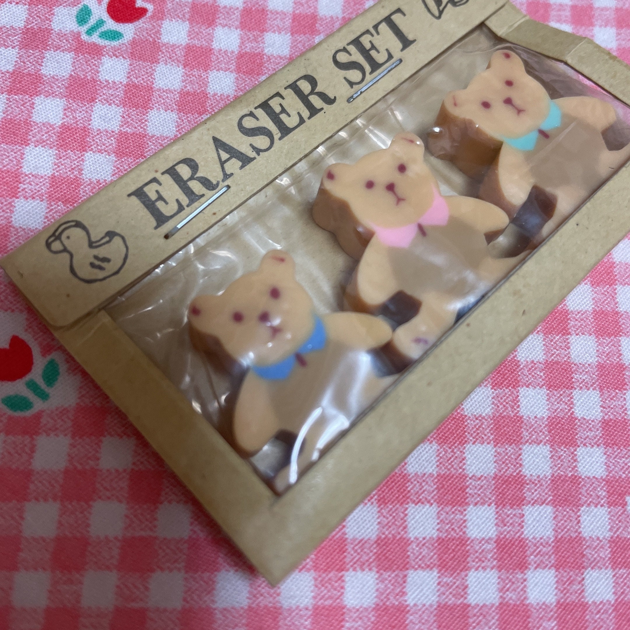 Vintage Sanrio Bear Holly's Bear Eraser Vintage Sanrio - Etsy
