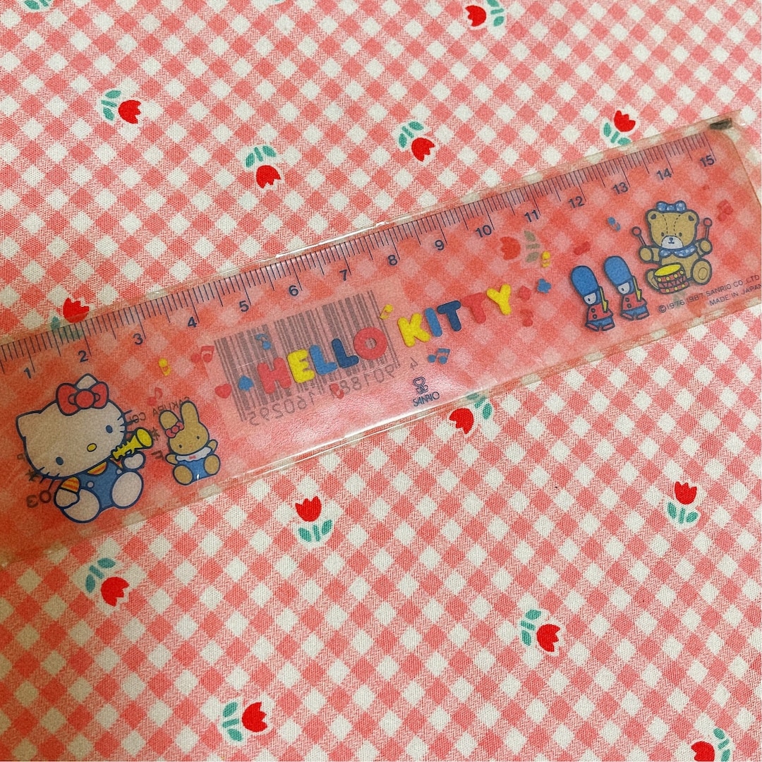 Vintage Sanrio Hello Kitty School Ruler Vintage Sanrio - Etsy