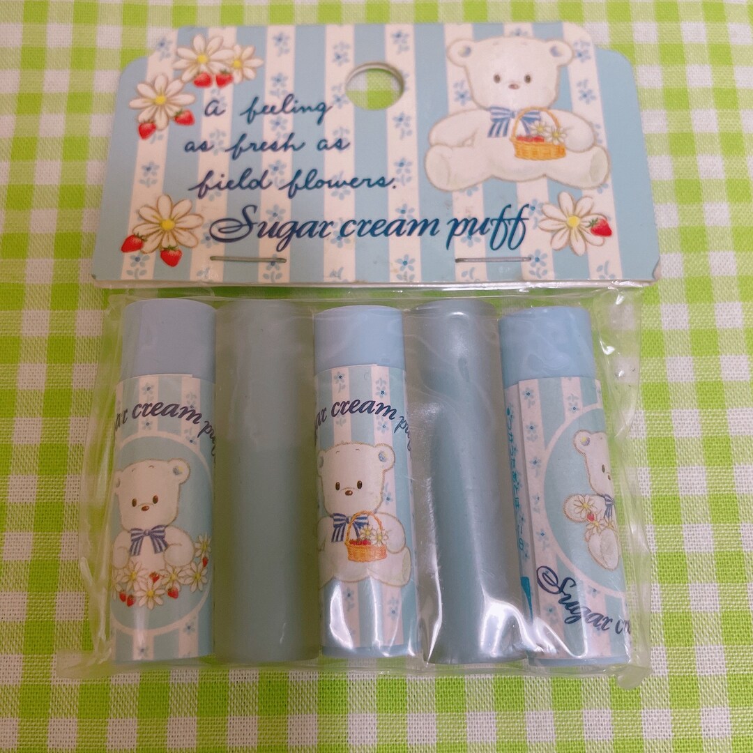 Vintage Sanrio Eraser Sugar Cream Puff Bear '90s | Rare Sanrio ...