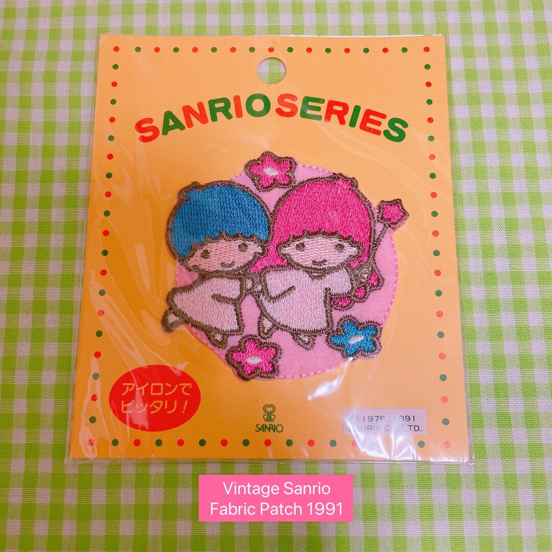 Vintage Sanrio Little Twin Stars Embroidered Fabric Patch '90s Retro ...