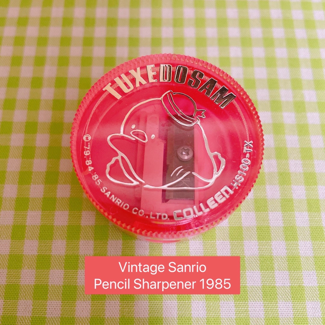 Vintage Sanrio Tuxedo Sam Pencil Sharpener Vintage Sanrio Stationery ...