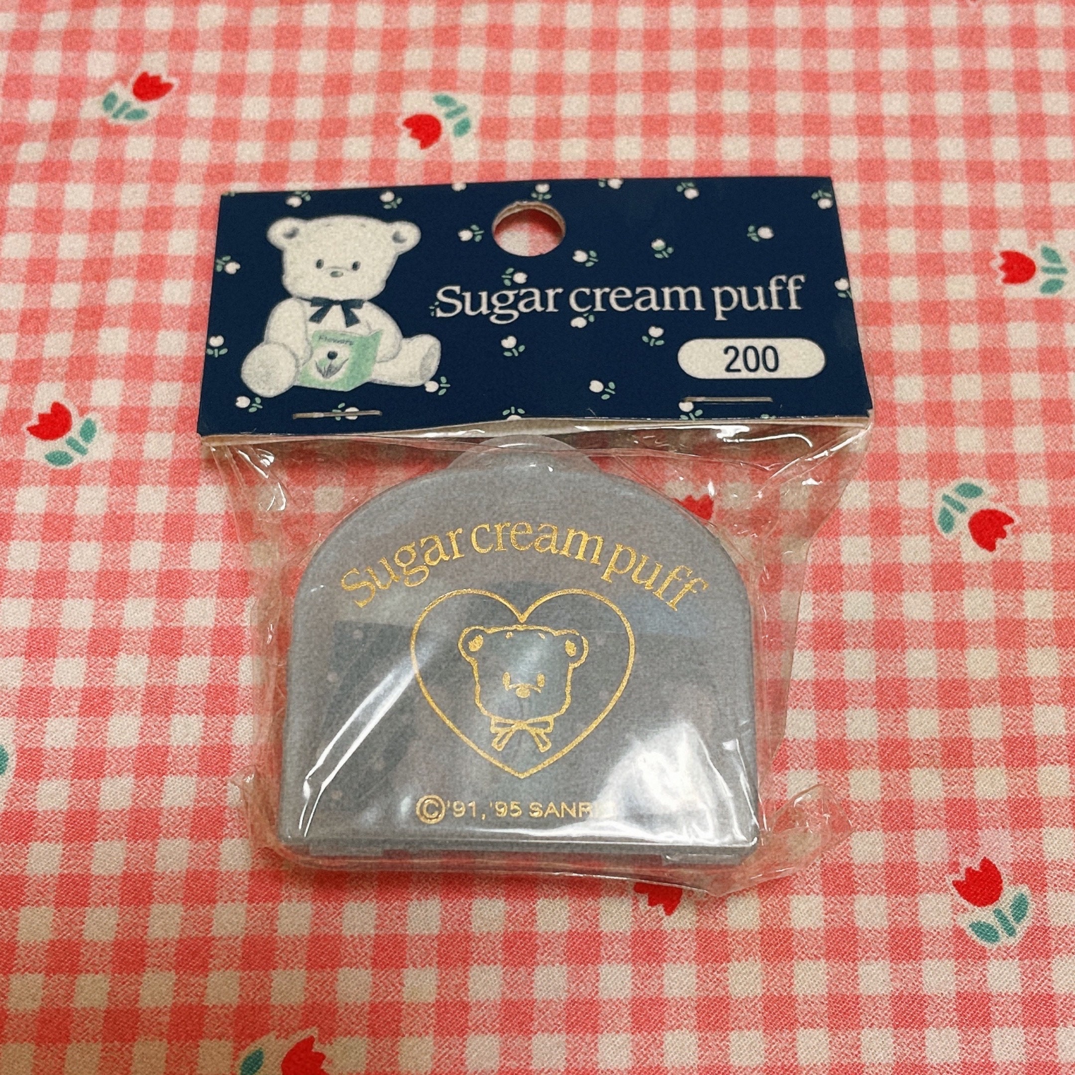 Vintage Sanrio Eraser Sugar Cream Puff Bear Rare Sanrio Character ...