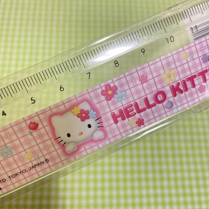 Vintage Sanrio Hello Kitty School Ruler Y2K 2000 Vintage Sanrio ...