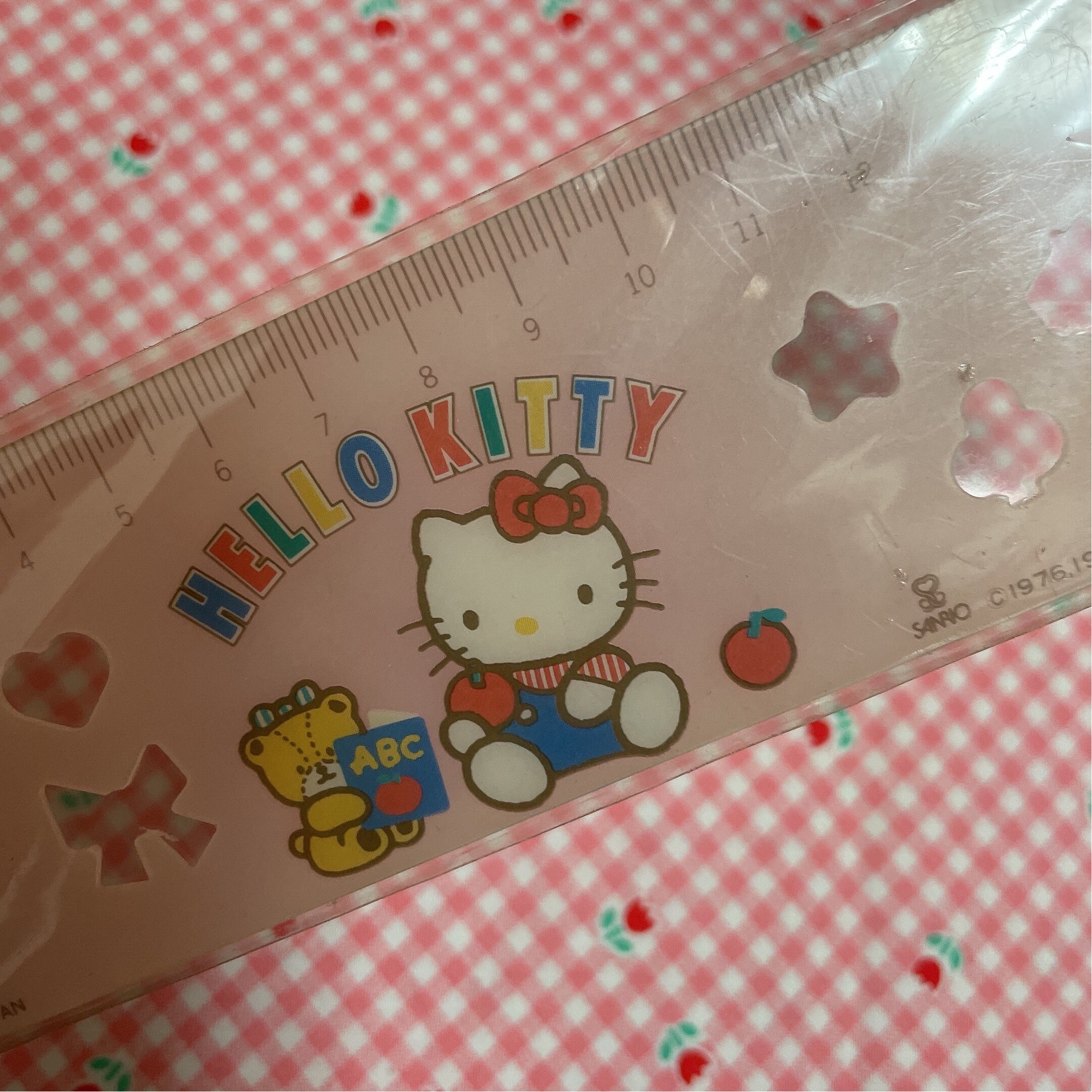 Vintage Sanrio Hello Kitty School Ruler Vintage Sanrio - Etsy