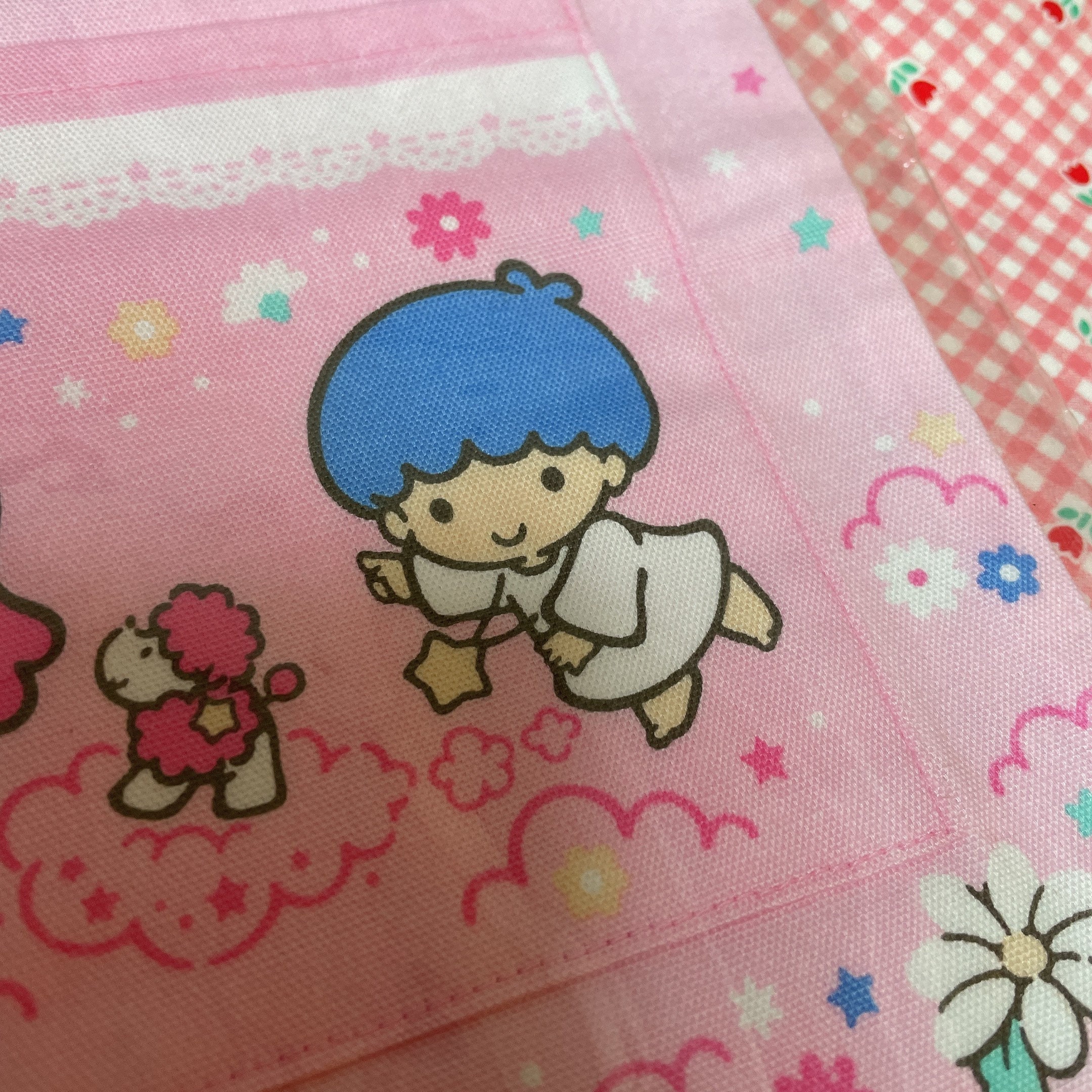 Vintage Sanrio Little Twin Stars Old Sanrio Item School Cloth Bag ...