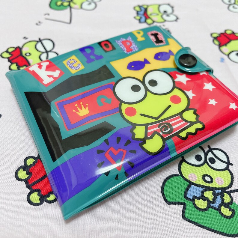 Retro Keroppi Wallet 1996 Vintage Sanrio Kerokero Keroppi Coin - Etsy