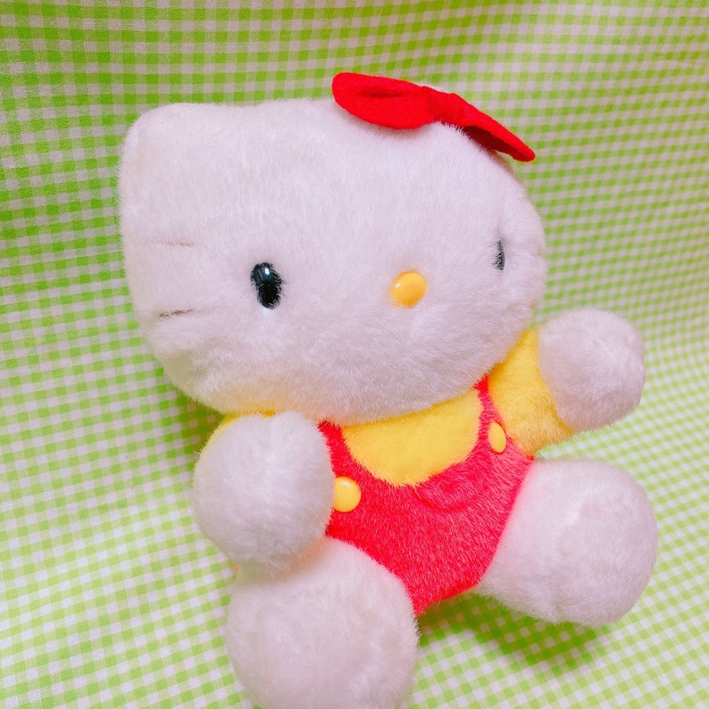 Vintage Hello Kitty Plushie Retro Plush Collectible - Etsy