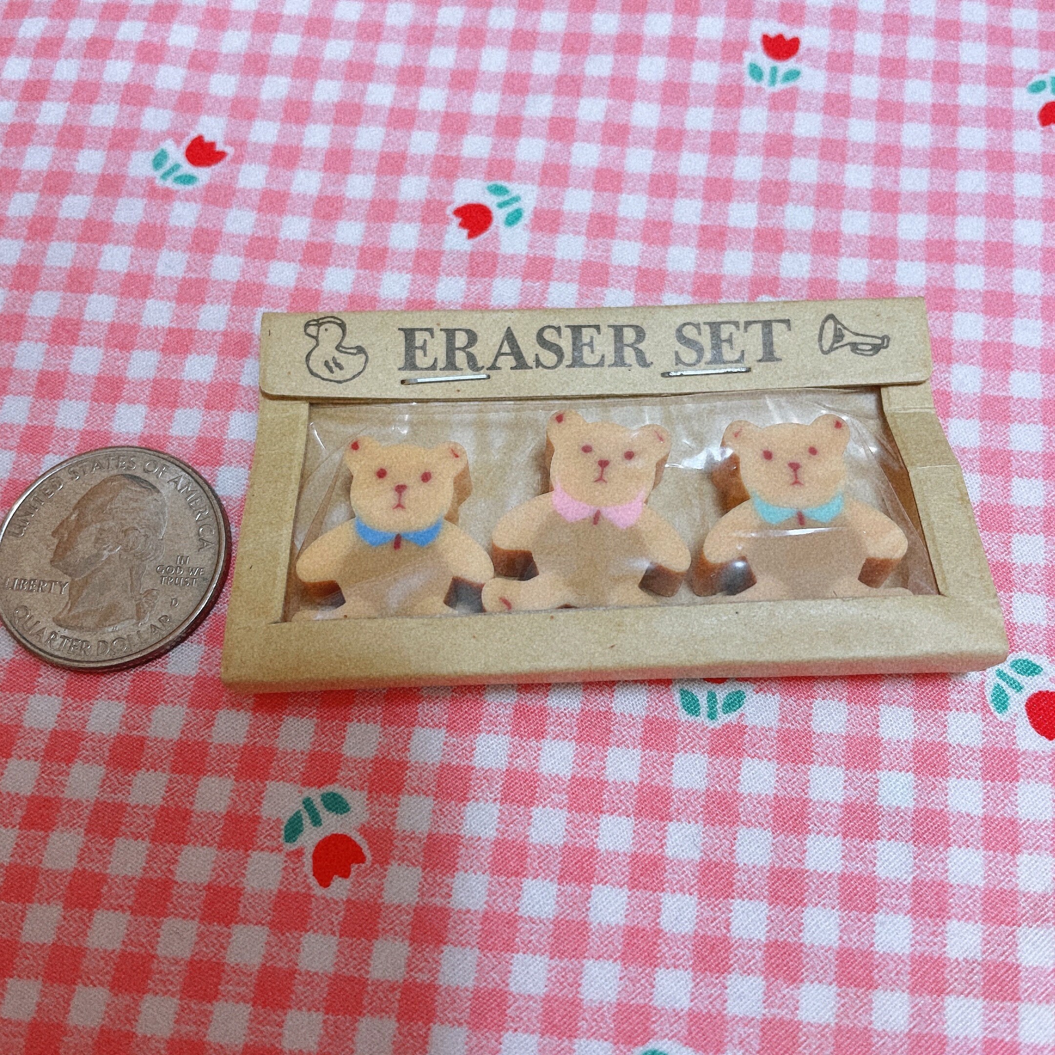 Vintage Sanrio Bear Holly's Bear Eraser Vintage Sanrio - Etsy