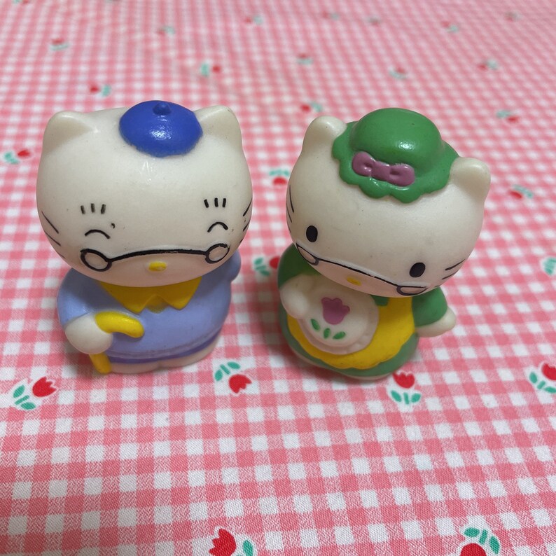 Vintage Sanrio Hello Kitty Grandpa and Grandma Sanrio - Etsy