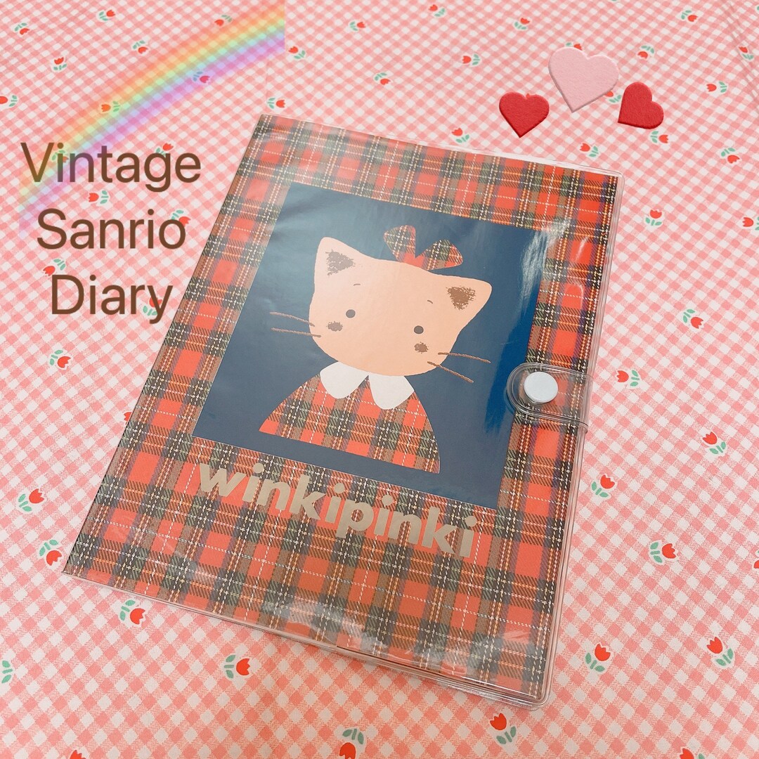 Vintage Sanrio Diary Winkipinki Sanrio Character Winki Pinki Old Sanrio ...
