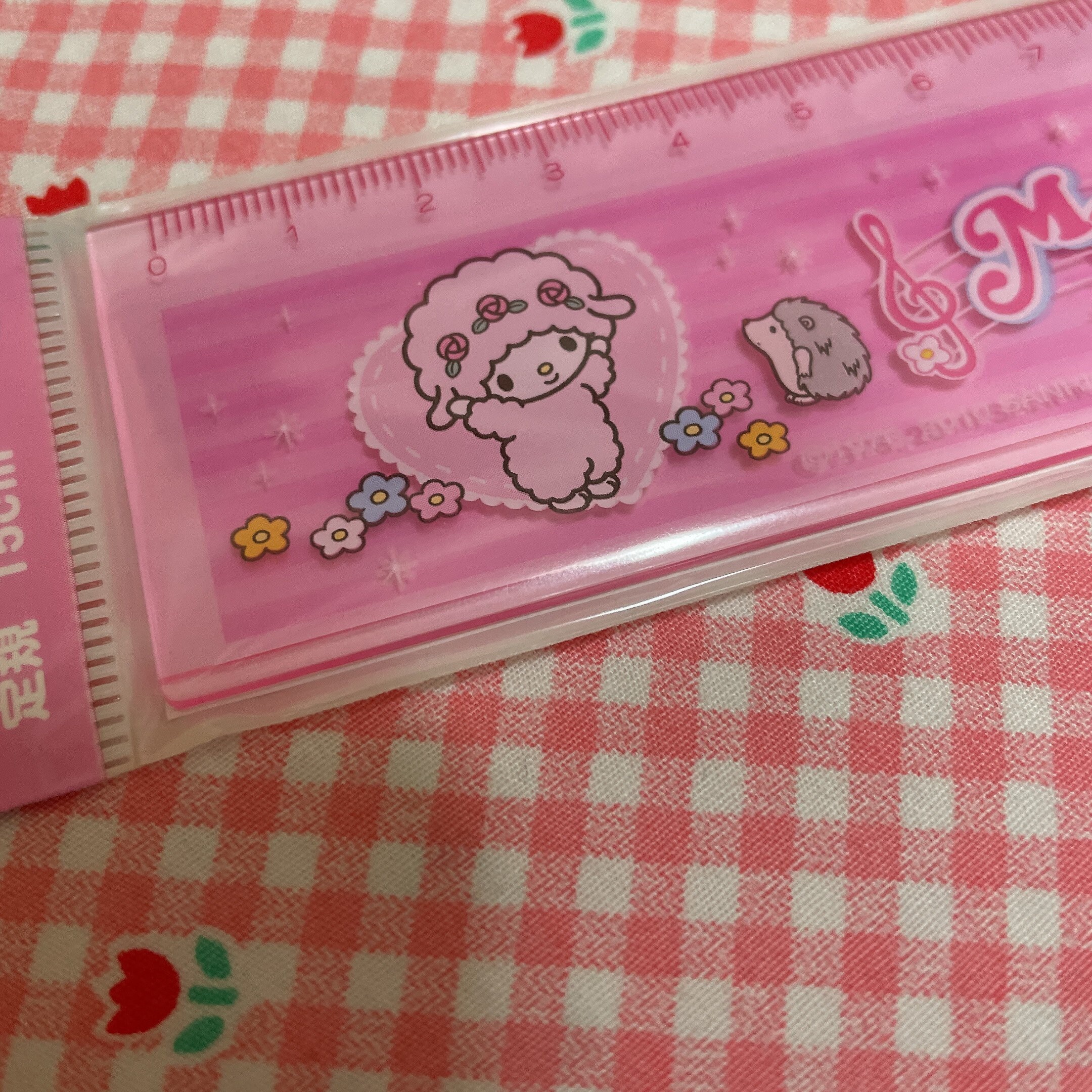 Sanrio My Melody Ruler Sanrio Character Sanrio Stationery - Etsy