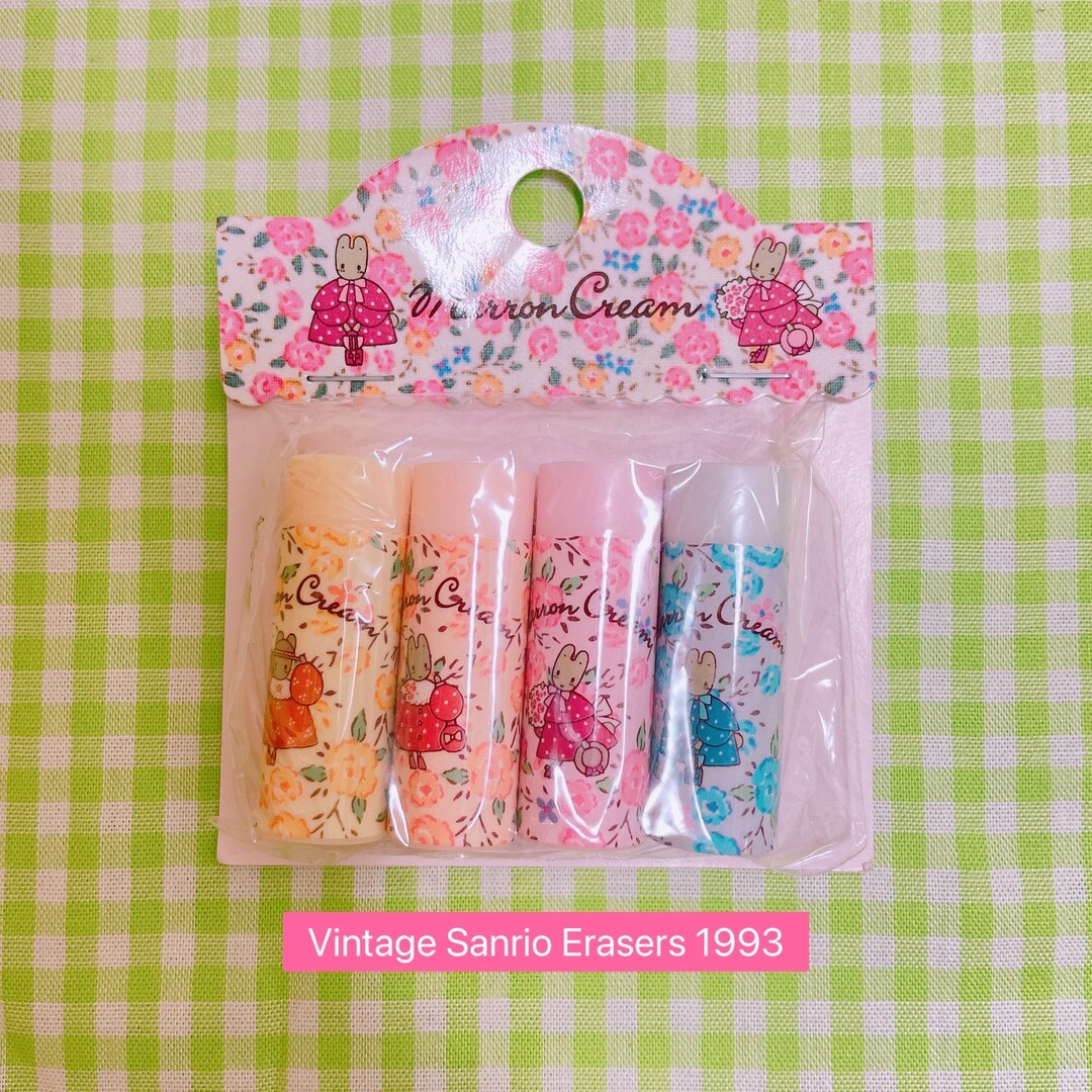 Vintage Sanrio Eraser Marron Cream '90s | Sanrio Character Vintage ...