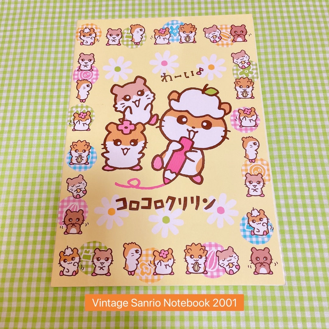 Vintage Sanrio Corocoro Kuririn School Notebook Sanrio Characters ...