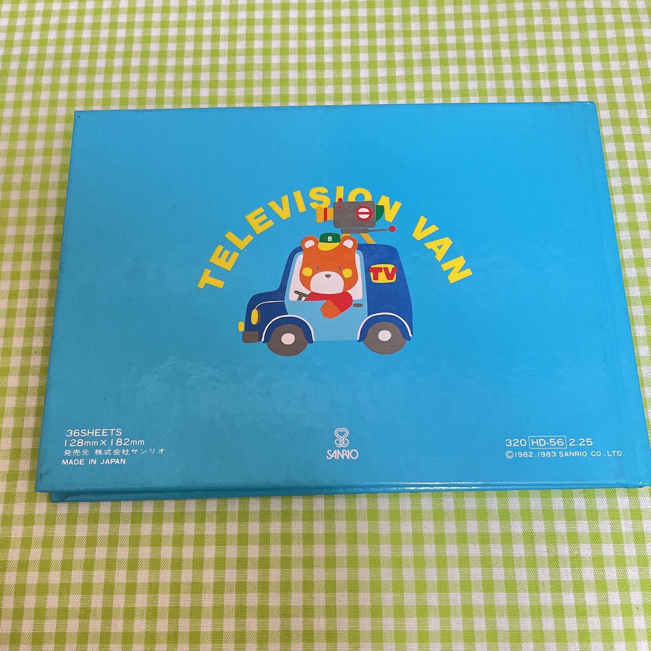 Vintage Sanrio Television Van Hardcover Autograph Notebook Old Sanrio ...