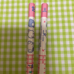 Vintage '80s Sanrio Character Cheery Chums Two Pencils - Etsy