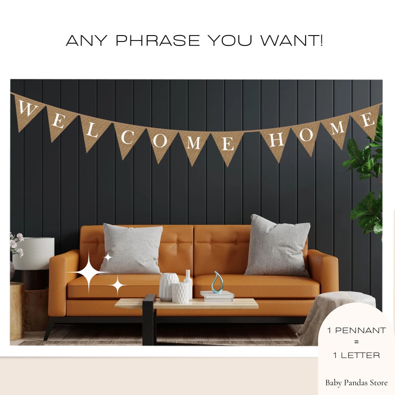 Welcome Home Banner - Etsy