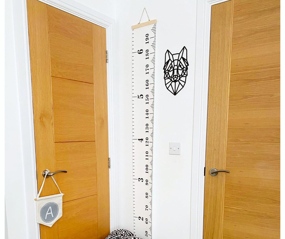 Children Height Chart \ Child Growth Tracker \ Height Ruler for Toddler ...