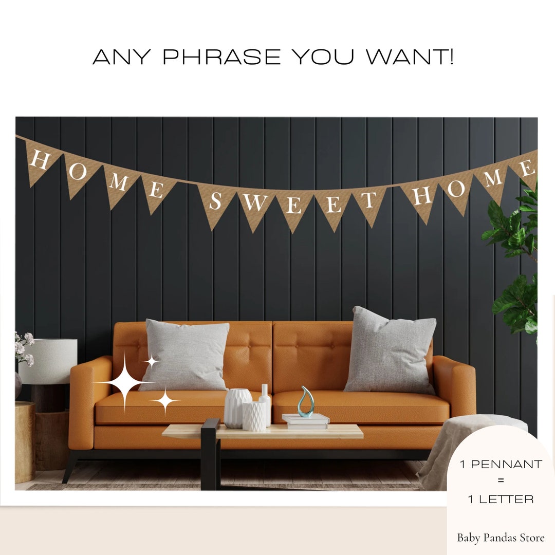 Home Sweet Home Bunting - New Home Bunting - Housewarming Bunting - New ...