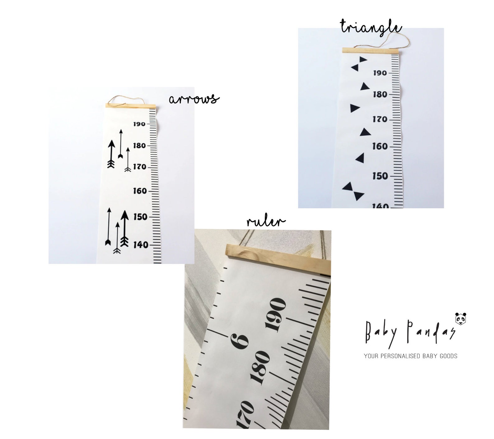 Children Height Chart Child Growth Tracker Height Ruler - Etsy