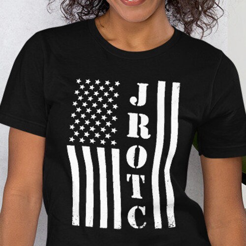 JROTC Shirt JROTC Student Shirt American Flag Shirt - Etsy