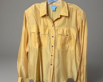 Vintage Middy Silk Blouse - Etsy