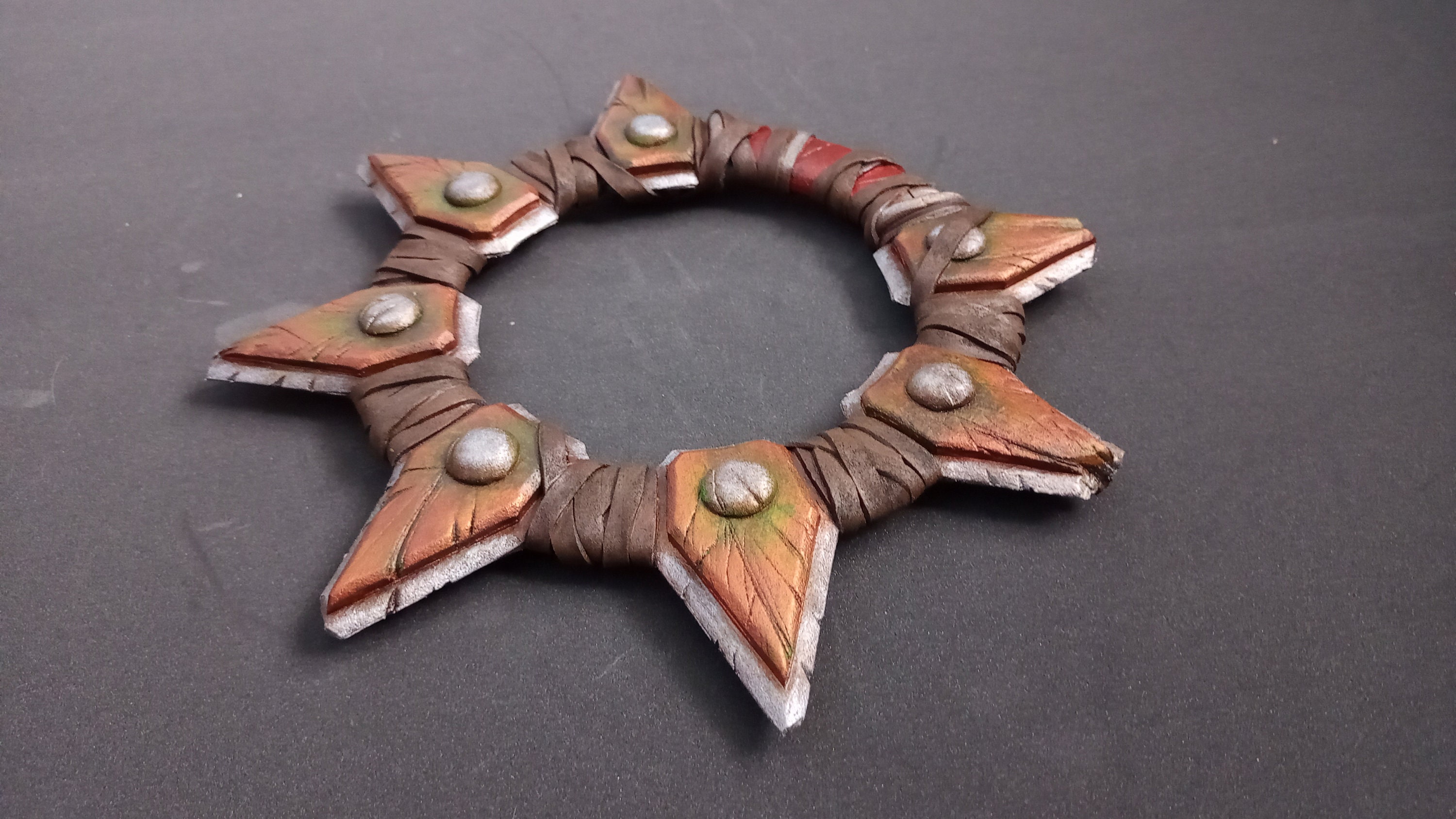 Small EVA Foam Chakram, Now With Battle Damage - Etsy