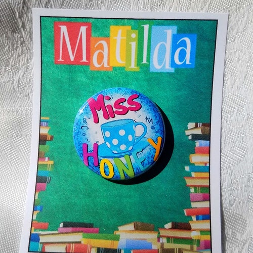 Matilda Inspired Show Pin Nigel Show Swag Musical Theatre - Etsy