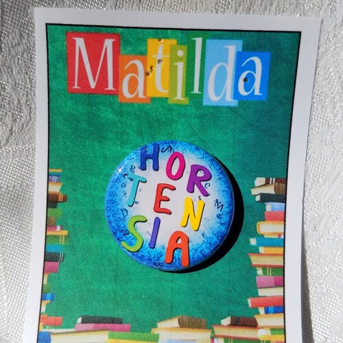 Matilda Inspired Show Pin Nigel Show Swag Musical Theatre - Etsy