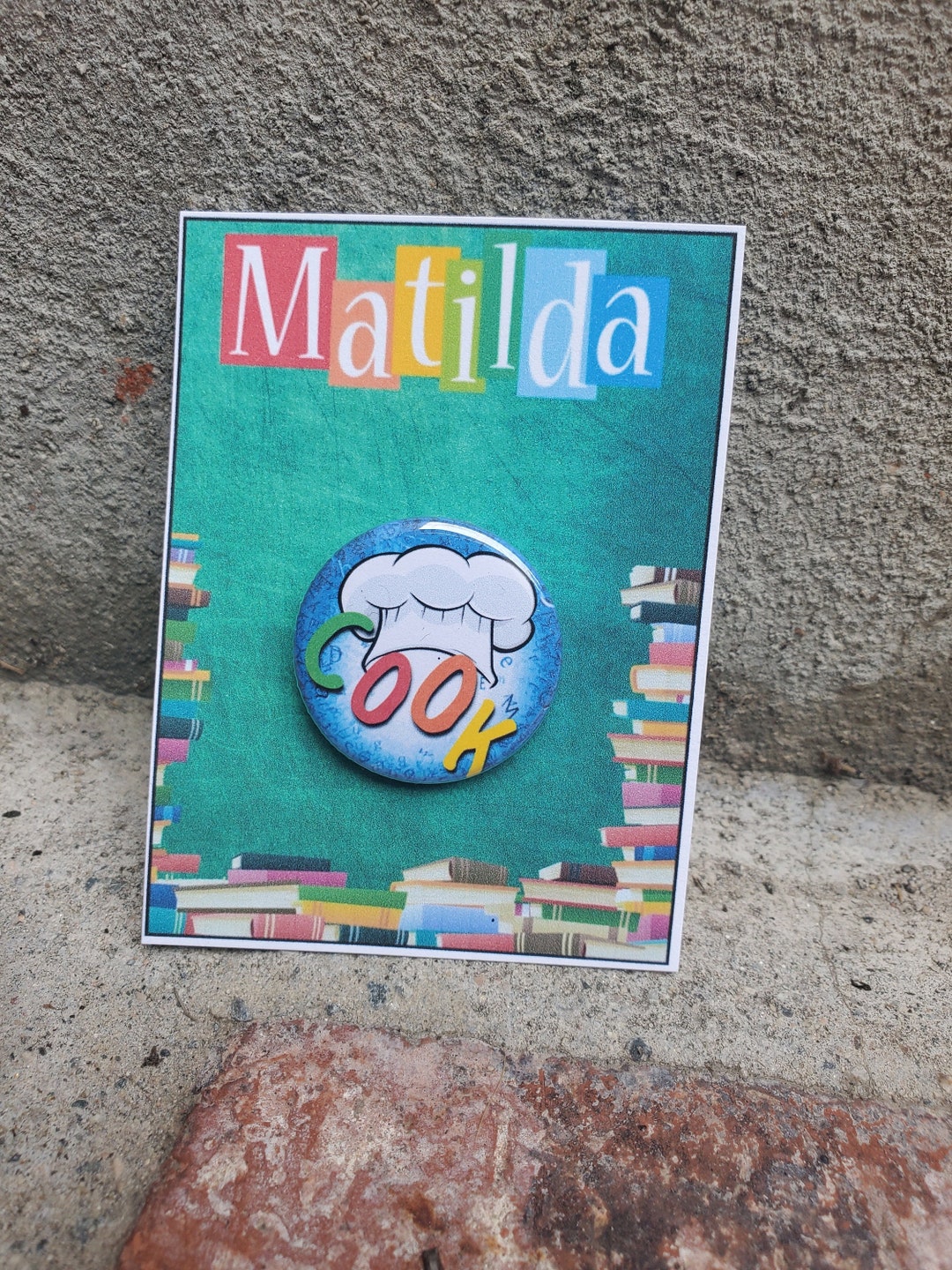 Cook Matilda Inspired Show Pin Cast Gift Director Gift - Etsy