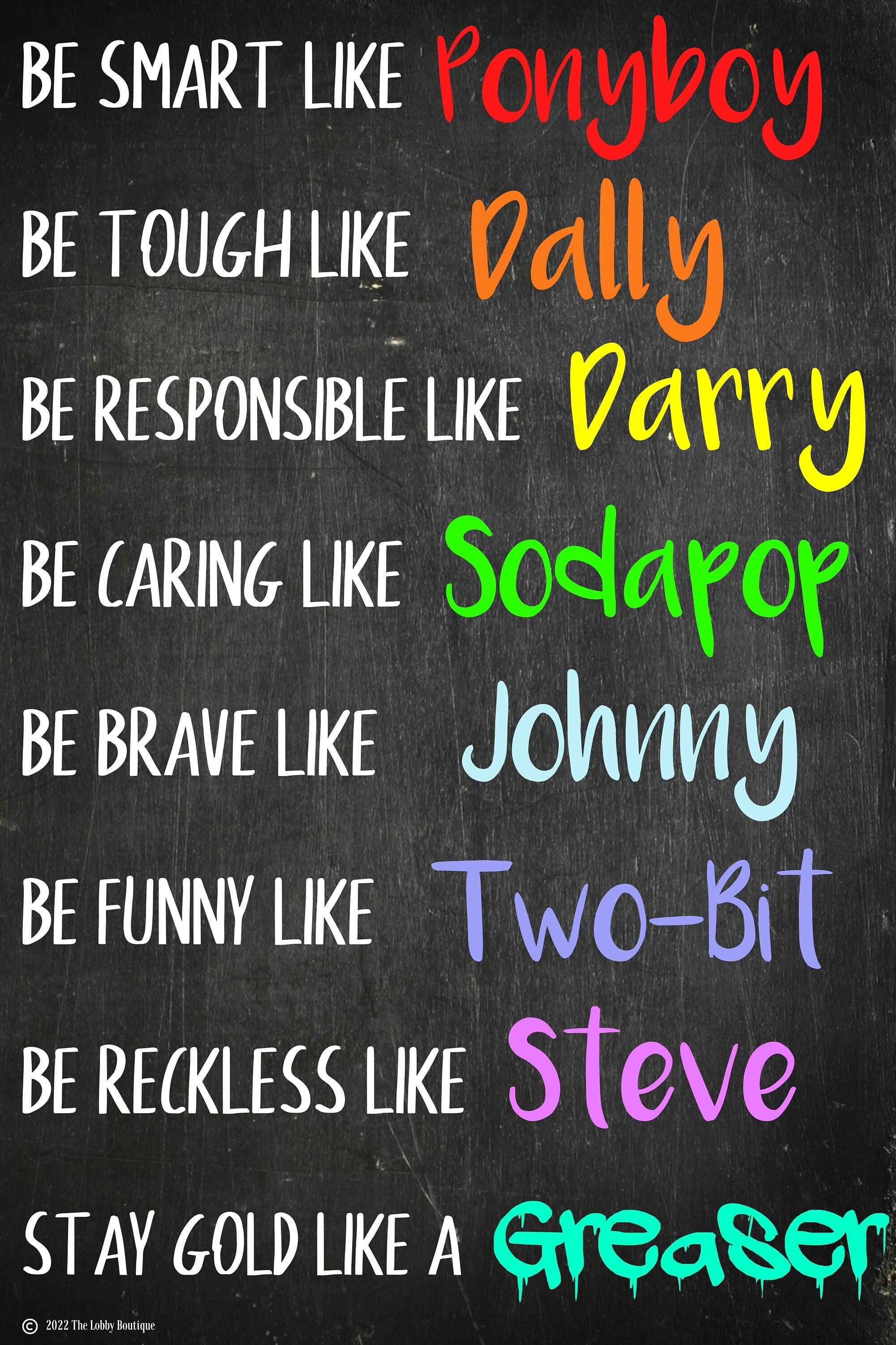 The Outsiders Sodapop And Ponyboy And Darry